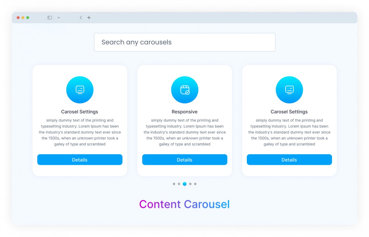 Advanced Divi Content Carousel Module - [FREE]